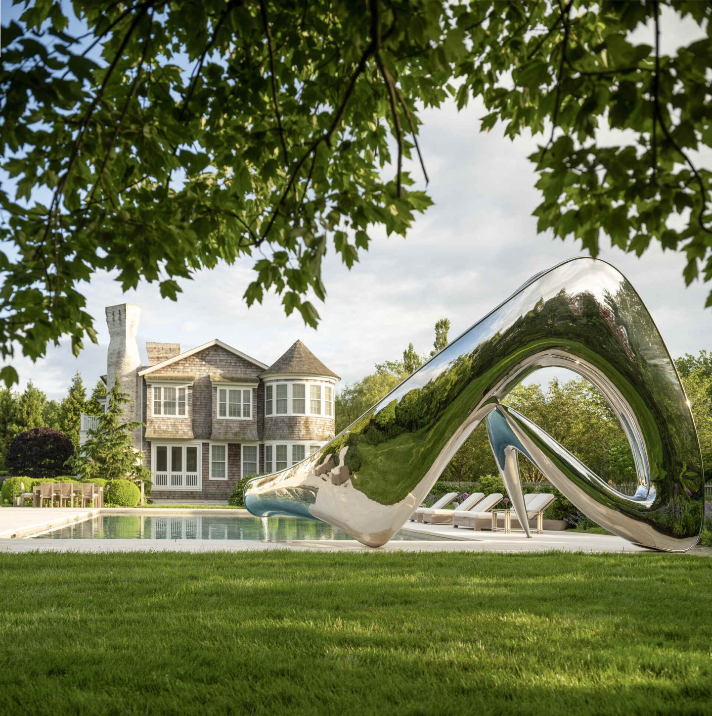 Case study: Tryst pool slide in the Hamptons | Splinterworks